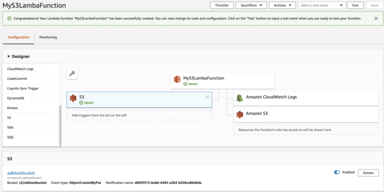 How to Execute Lambda Functions on S3 Event Trigger Lambda - N2W Software