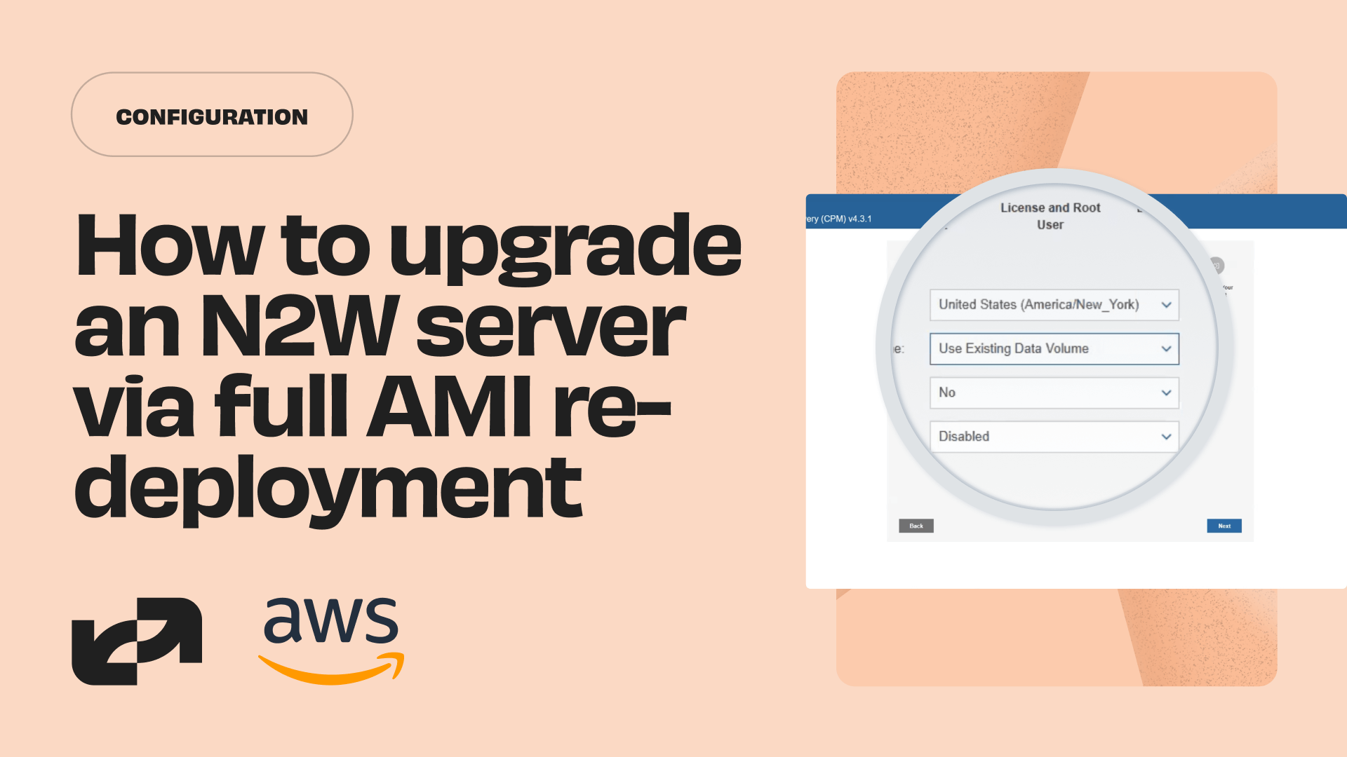 How to perform a full AMI redeployment to upgrade your N2W server - N2W ...