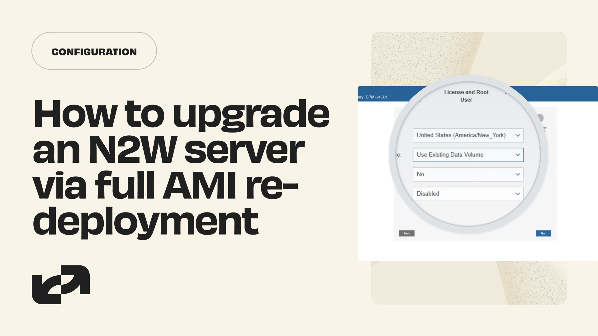 How to perform a full AMI redeployment to upgrade your N2W server - N2W ...