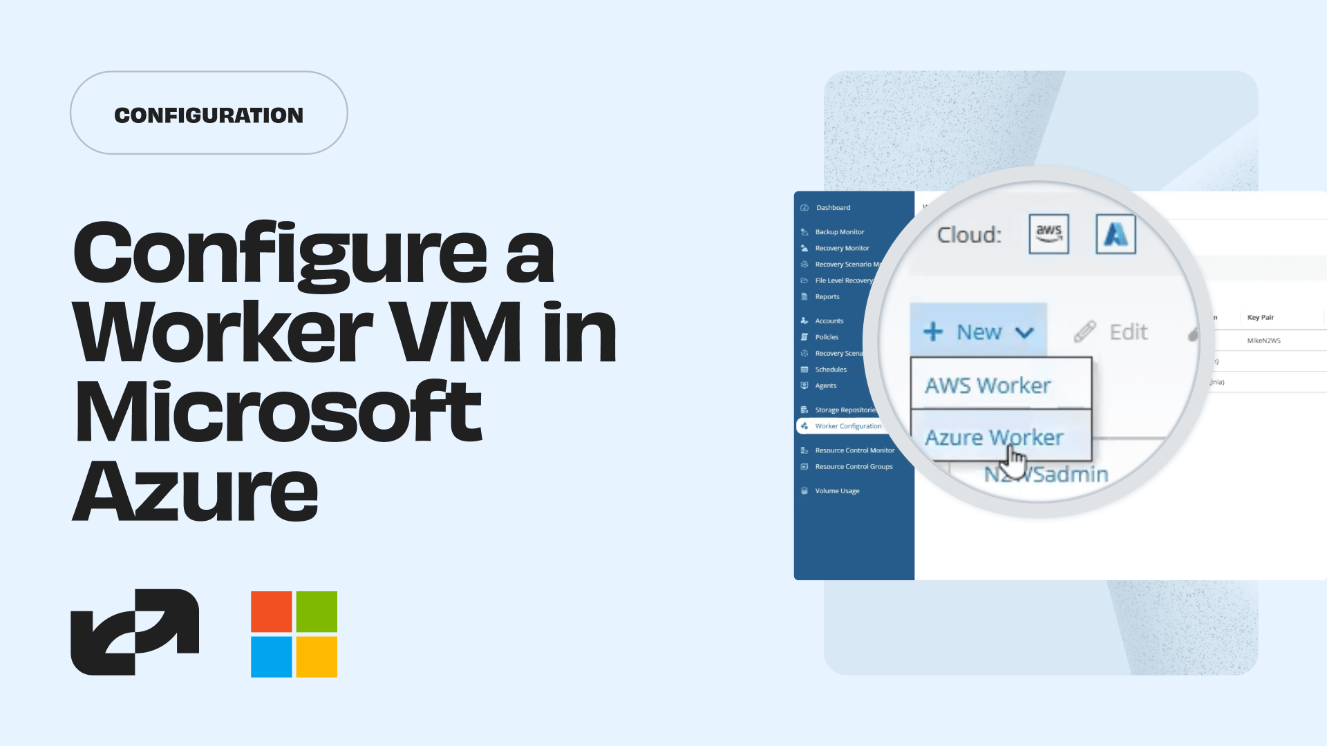How to Configure a Worker VM in Microsoft Azure - N2W Software