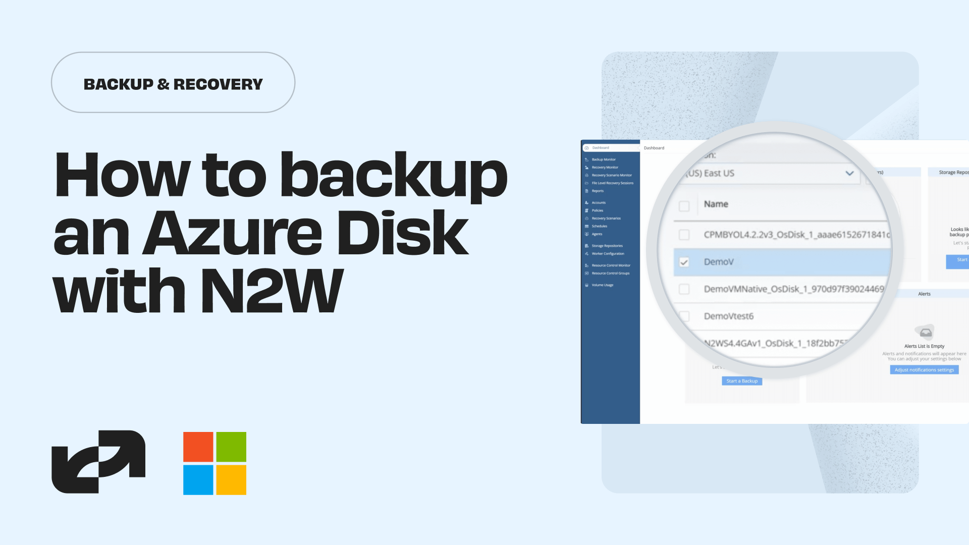 Azure Disk Backup 101: Local, Cross-Region, and Archiving - N2W Software